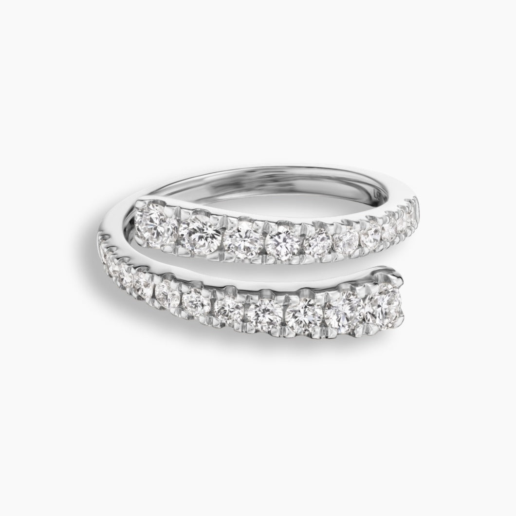 Graduated Diamond Wrap Ring – KBH Jewels