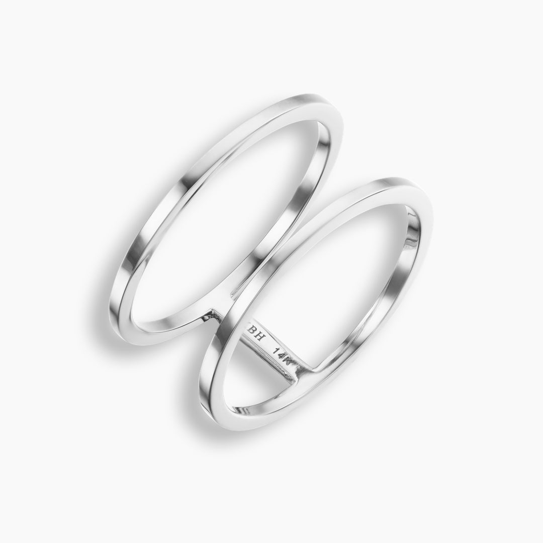 Reclaimed Double Stack Ring – KBH Jewels